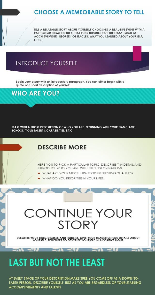  How To Start An Essay About Myself How To Write An Essay About 